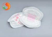China 125x130mm Disposable Nursing Pads with Pink Inner Core, 3D Anti-Leakage Design and Fast Absorbing Technology for sale