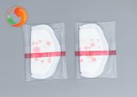 China 125x130mm Disposable Nursing Pads with Pink Inner Core, 3D Anti-Leakage Design and Fast Absorbing Technology for sale