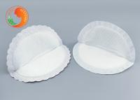 China 135mm Round Shape Disposable Breast Nursing Pads with 80ml-240ml High Absorbency and Custom Branding for sale