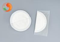 China 135mm Round Shape Disposable Breast Nursing Pads with 80ml-240ml High Absorbency and Custom Branding for sale