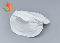 China Nature Bamboo Disposable Breast Pads 4.3g Weight 2-3mm Thickness Antibacterial Anti-Fungal Biodegradable for sale