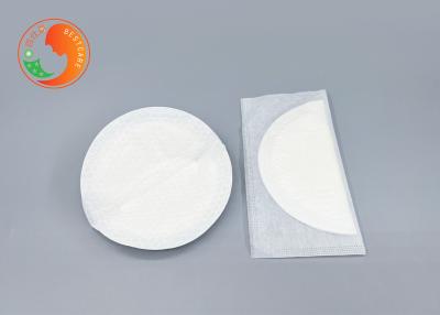 China 130mm Disposable Nursing Breast Pads with 260ml Max Absorbency - Elastic Free Round Shape Design for Breast Milk Collection for sale