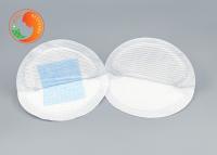 China Disposable Contoured Breast Pads with Blue Core Technology - 250ml Absorb Capacity, Anti-Bacterial Protection for sale