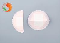 China Disposable Breast Feeding Pads 130mm Diameter with 200ml Absorb Capacity - Diamond Emboss Non-Woven Fabric for sale
