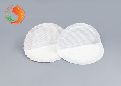 China 130x130mm Disposable Breast Pads with 260ml Absorption Capacity - Ultra Soft 3D Shell Shape Nursing Pads for sale