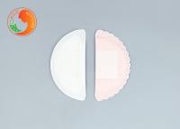 China 130x130mm Disposable Breast Pads with 260ml Absorption Capacity - Ultra Soft 3D Shell Shape Nursing Pads for sale