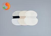 China Ultra Thin 12x11.5cm Disposable Underarm Sweat Pads with Odor Removal for Clothing Protection for sale