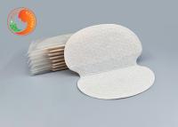 China Ultra Thin 12x11.5cm Disposable Underarm Sweat Pads with Odor Removal for Clothing Protection for sale