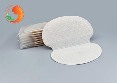 China Ultra Thin 12x11.5cm Disposable Underarm Sweat Pads with Odor Removal for Clothing Protection for sale