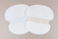 China Hygienic Disposable Sweat Shields 12x11.5cm Non-Woven Fabric for Travel Office Sports for sale