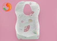 China Bamboo Disposable Baby Bibs 245x350mm with Leakproof Pocket - 20+ Cartoon Patterns for 0-5 Years for sale