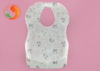 China Disposable Baby Bibs 245x350mm with Adhesive Tape - Hygienic Fluoresce-Free Feeding Bibs for 6 Months to 5 Years for sale