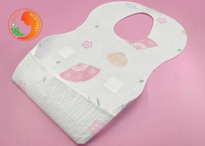 China Bamboo Disposable Baby Bibs 245x350mm with Leakproof Pocket - 20+ Cartoon Patterns for 0-5 Years for sale