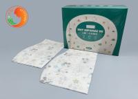 China Disposable Baby Bibs 245x350mm with Adhesive Tape - Hygienic Fluoresce-Free Feeding Bibs for 6 Months to 5 Years for sale