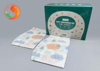 China Portable Disposable Waterproof Drool Bibs 245x350mm for Babies 6 Months to 5 Years with Adhesive Tape Closure for sale