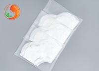 China Circular Disposable Absorbent Baby Dribble Bibs 280mm Diameter with 80ml SAP Capacity for Teething Infants for sale