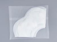 China Waterproof Disposable Dribble Bibs 280x260mm with Super Absorbency for 0-3 Year Olds - Velcro Closure & UV Sterilized for sale