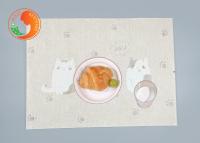 China Custom Disposable Placemats 30x45cm to 45x65cm with Adhesive Backing for Baby Feeding and Table Protection for sale