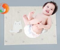 China Disposable Baby Changing Mats 90x60cm Eco-Friendly Waterproof for Elderly Incontinence Care for sale