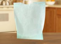 China Foldable Disposable Adult Bibs 57x36.5cm Waterproof Dental Clinic Caregiver Biodegradable OEM Customizable for sale