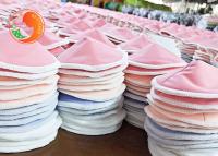 China Reusable Breast Pads 10cm-14cm Sizes with Bamboo Fiber Material and Waterproof Design for Lactation Comfort for sale