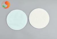 China Washable Breast Pads 10cm 12cm 14cm Diameter Options with 3-4 Layer Absorbent Construction for sale