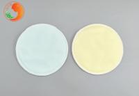 China Washable Breast Pads 10cm 12cm 14cm Diameter Options with 3-4 Layer Absorbent Construction for sale