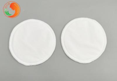 China Reusable Breast Nursing Pads 11g Natural Cotton Bamboo 3-4 Layer Leak-Proof Washable for sale