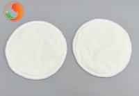China Reusable Breast Nursing Pads 11g Natural Cotton Bamboo 3-4 Layer Leak-Proof Washable for sale