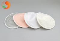 China Reusable Nursing Pads 10-14cm Diameter with TPU Waterproof Layer and Bamboo Fabric for Breastfeeding Comfort for sale