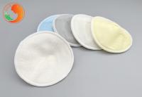 China Waterproof Reusable Breast Pads 12cm with Anti-Bacterial Cotton Bamboo Material OEM Customizable for sale
