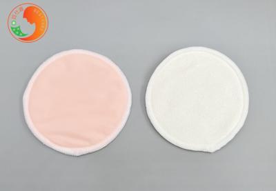 China Washable Breastfeeding Pads 12cm 14cm with TPU Waterproof Layer and Natural Bamboo Fabric for Nursing Mothers for sale