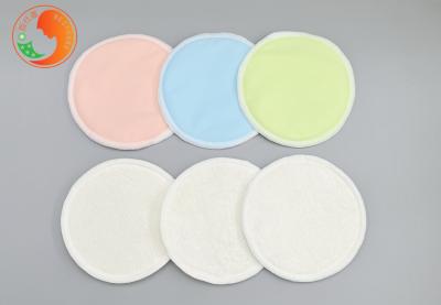 China Bamboo Washable Breastfeeding Pads 10cm-14cm Sizes with Waterproof PUL Layer for Leak Protection for sale