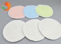 China Bamboo Washable Breastfeeding Pads 10cm-14cm Sizes with Waterproof PUL Layer for Leak Protection for sale