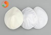 China Drop Shape Washable Breast Pads 10cm-14cm Sizes with TPU Waterproof Layer and Bamboo Fabric for Nursing Mothers for sale