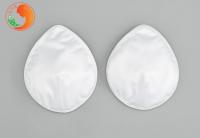 China Drop Shape Washable Breast Pads 10cm-14cm Sizes with TPU Waterproof Layer and Bamboo Fabric for Nursing Mothers for sale