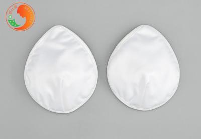 China Drop Shape Washable Breast Pads 10cm-14cm Sizes with TPU Waterproof Layer and Bamboo Fabric for Nursing Mothers for sale