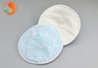 China Lace Reusable Breast Pads for Sensitive Skin - 10cm, 12cm, 14cm Sizes with Bamboo Fabric and TPU Waterproof Layer for sale