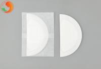 China Shell Shape Disposable Nursing Pads 130mm with 250ml Max Absorption and Ventilation Grooves for sale