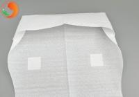 China White Disposable Baby Bibs with Pouch 245x350mm Biodegradable Cotton Waterproof OEM ODM for sale