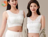 China Disposable Breastfeeding Bra with 400ml Absorption Capacity - M L XL Sizes for Postpartum Leak Protection for sale