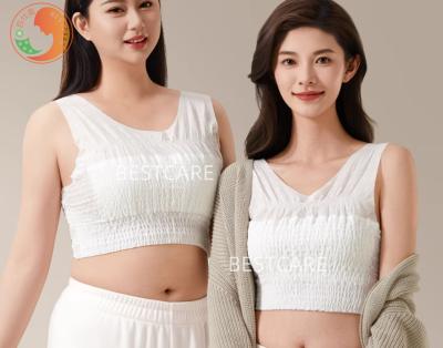 China Disposable Breastfeeding Bra with 400ml Absorption Capacity - M L XL Sizes for Postpartum Leak Protection for sale