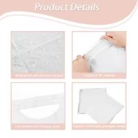 China Waterproof Oil Proof Disposable Adult Dining Bibs 15.75x23.6 Inch with Crumb Catcher - 30/50/100 Pack Options for sale