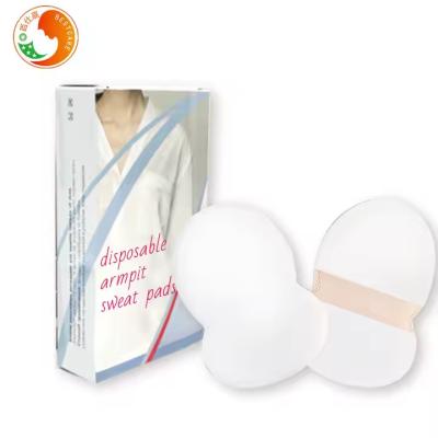China Disposable Underarm Sweat Pads 12x11.5cm - High Absorbency Shields for Clothing Protection for sale