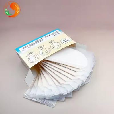 China Disposable Underarm Sweat Pads 100-Piece Pack - 12x11.5cm Absorbent Shields with Strong Adhesive for sale