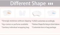 China Large Breathable Disposable Sweat Absorbent Under Arm Armpit Pads Underarmpits Antiperspirant Underarm Armpit Sweat Pads for sale