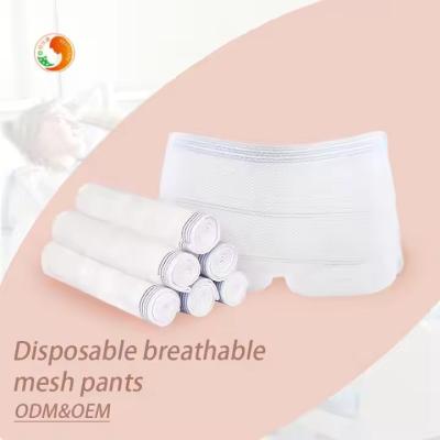 China Hospital-Grade Maternity Mesh Underwear for Postpartum Recovery - Washable & Breathable Surgical Panties for sale