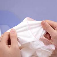 China Women's 100% Cotton Plus Size Disposable Underwear - Breathable Travel Panties for Sensitive Skin for sale