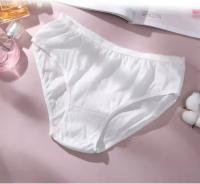China Women's Customized Cotton Disposable Underwear - 100% Pure Cotton, Breathable Design, Multiple Sizes for Medical & Travel Use for sale