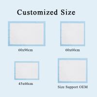 China Disposable Underpad 60×90 cm with 600 ml Absorption Capacity - Waterproof Medical Bed Protector Mat for sale